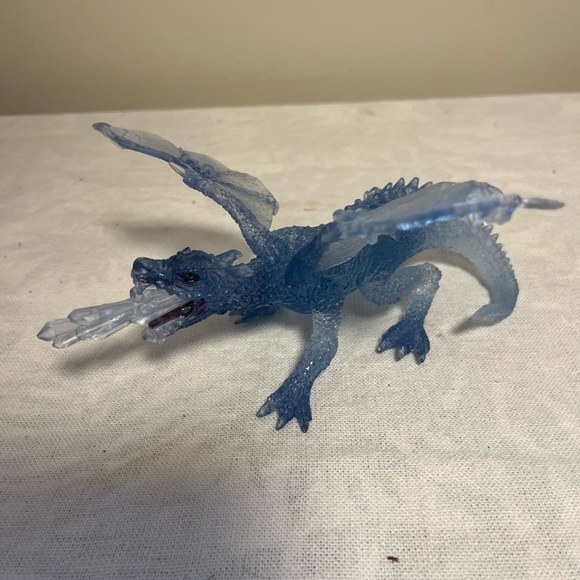 Toys | Papo Fantasy World Ice Dragon Toy Figure Dd Dungeons Dragons ...